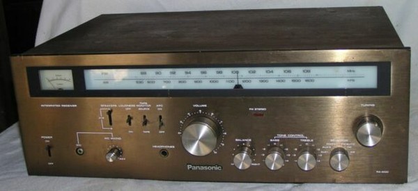 Vintage Panasonic Ra-6100 70 Watt Integrated Stereo Receiver for sale ...