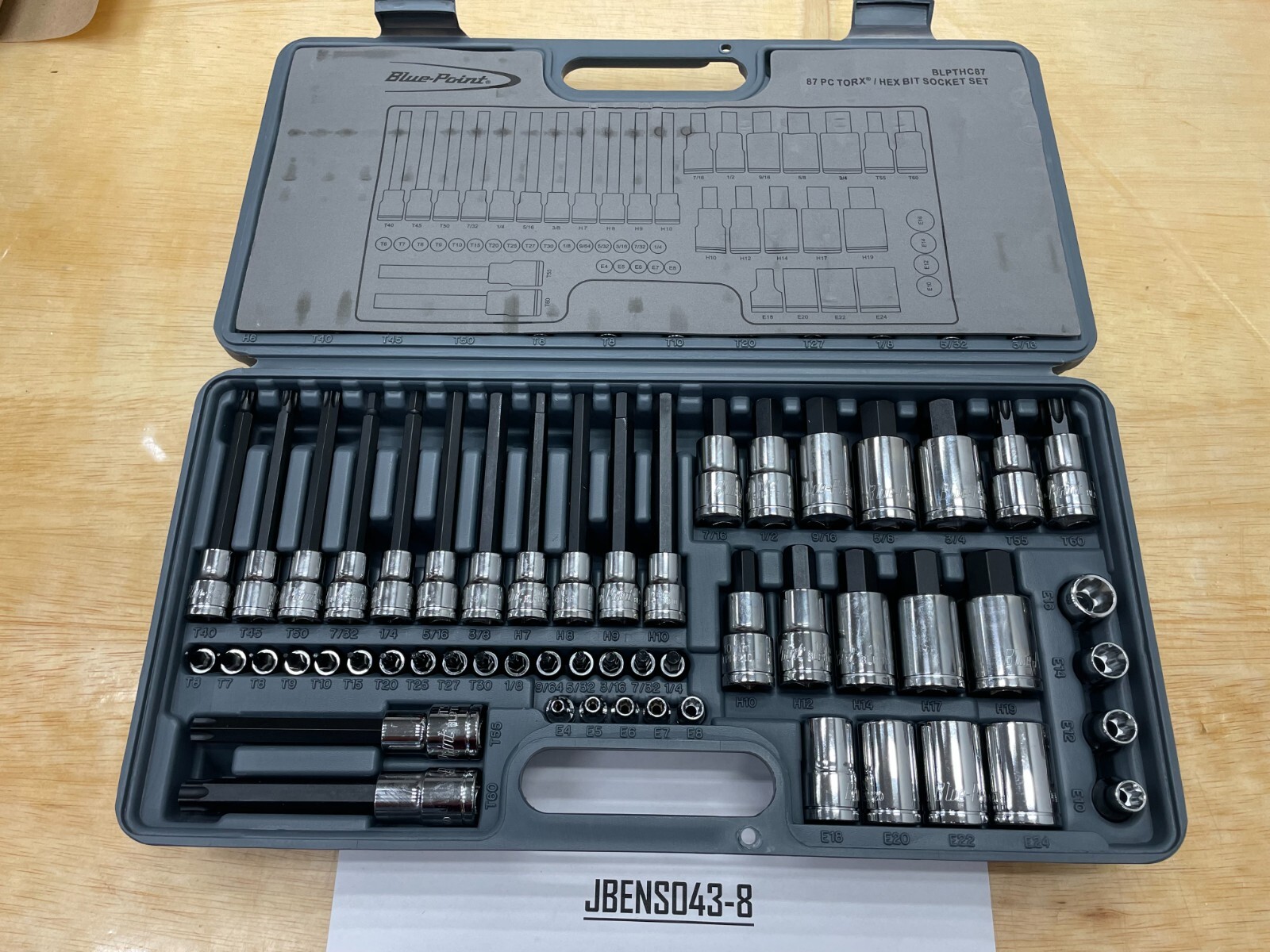 Blue-Point Tools 87pc Mix Drive Torx & Hex Master Bit Socket Set | 19mm ...