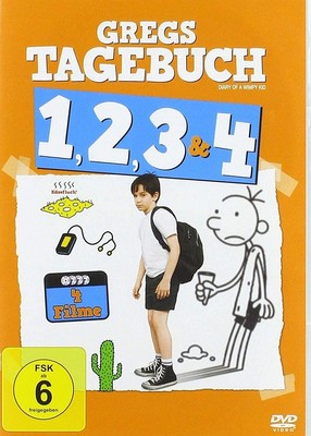 Gregs Tagebuch 1, 2, 3 & 4 (DVD) Gordon Zachary Bostick Devon Capron ...