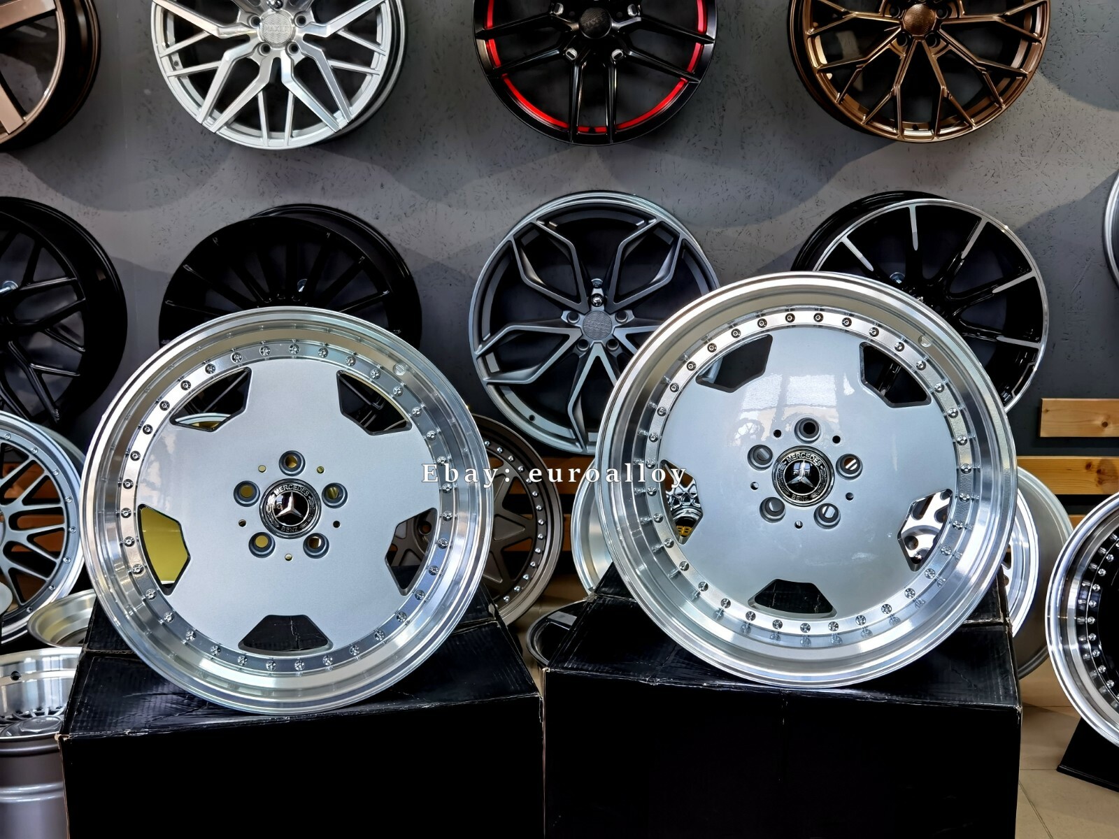 New 18 inch 5x112 AMG MONOBLOCK S PERFORMA 25 dish wheels for MERCEDES ...