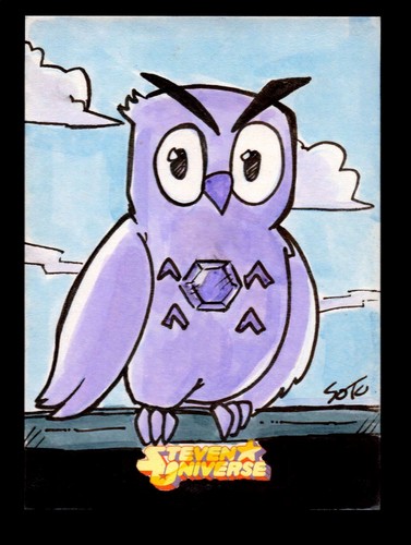 2019 Steven Universe Artist Sketch Card "Amethyst Bird" by Omar Soto ...