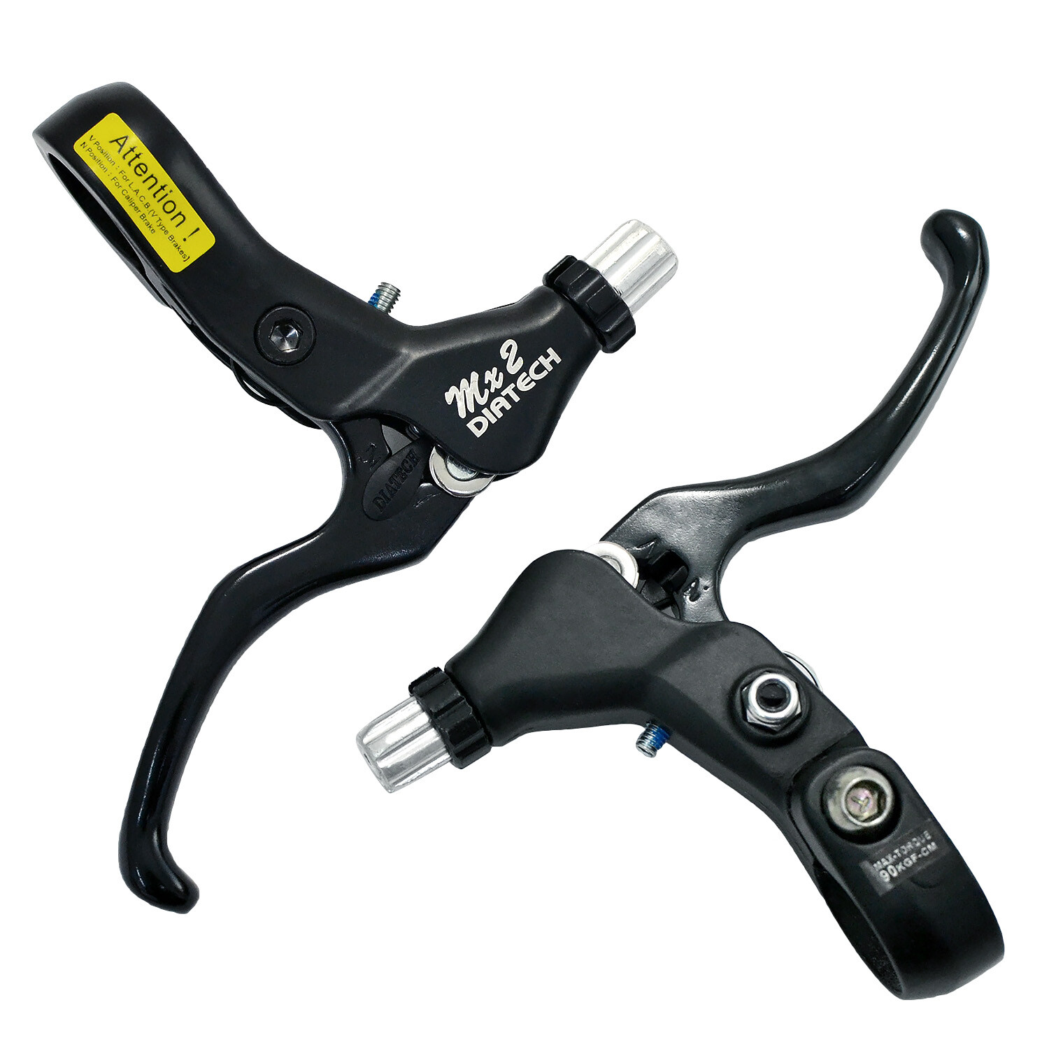 DIA-COMPE MX-2 BL200 V-Brakes Caliper Brake Lever Set (L+R) , Black | eBay