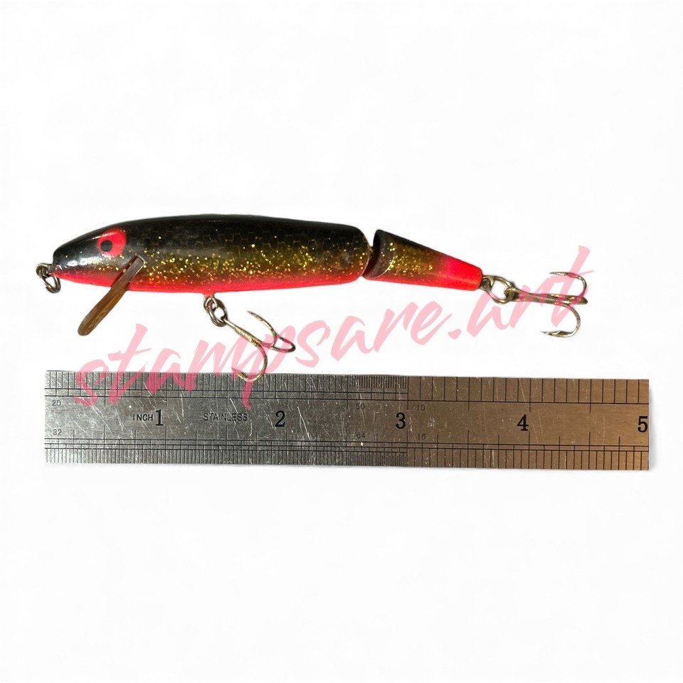 Rebel Vintage Floater Lure Double Jointed Minnow | eBay