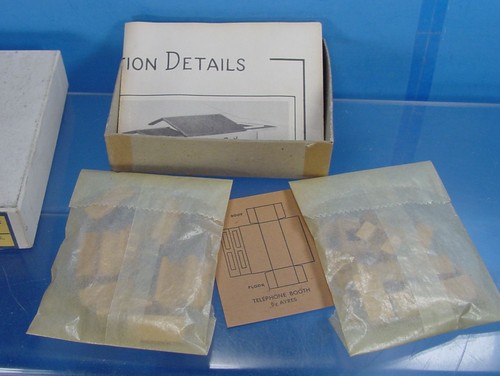 HO/HOn3 STATION DETAIL SET VINTAGE AYRES SCALE MODELS WOOD KIT #602 | eBay