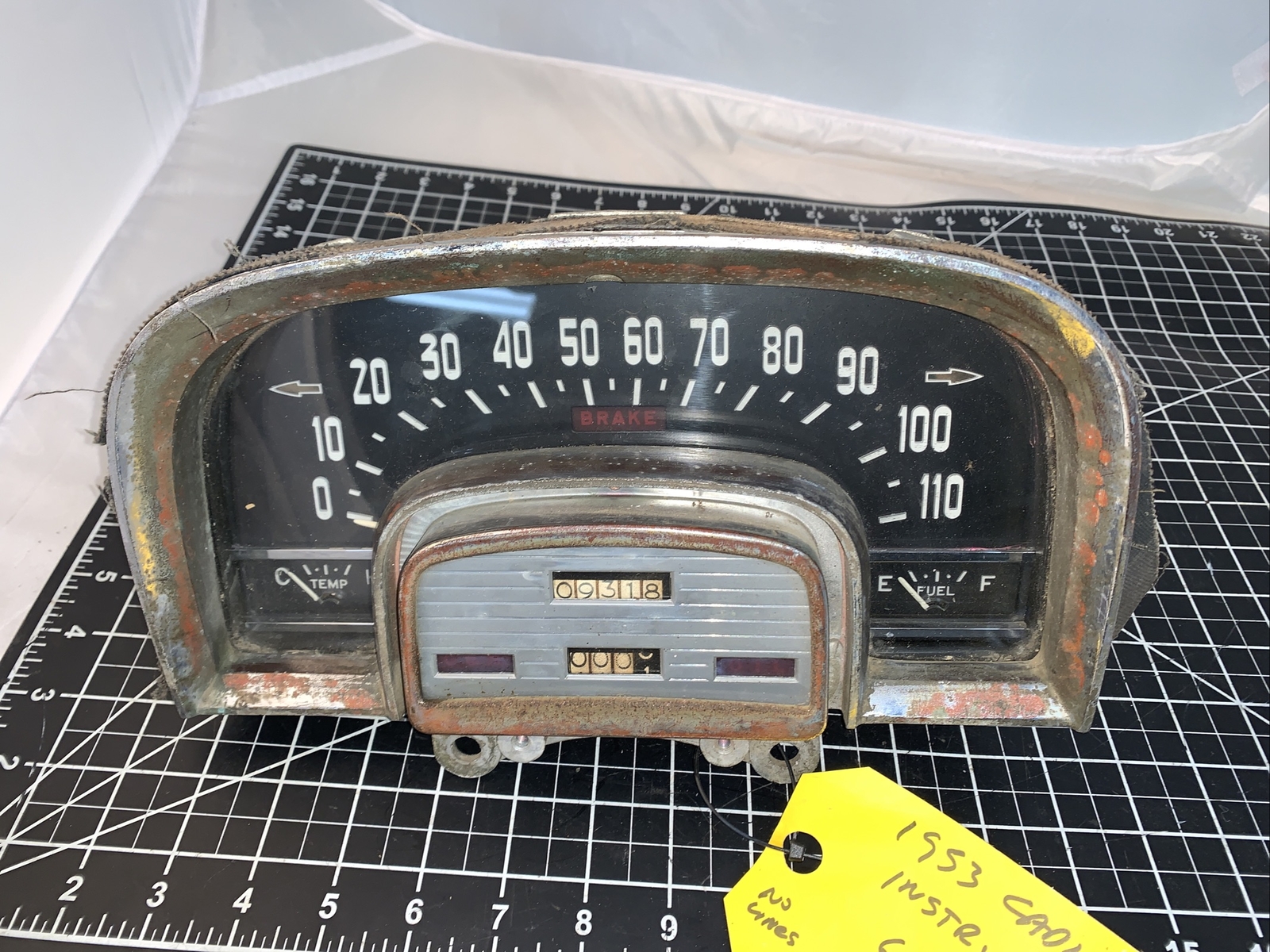1953 Cadillac Instrument Cluster Speedomiter Series 61-62-60-75 | eBay