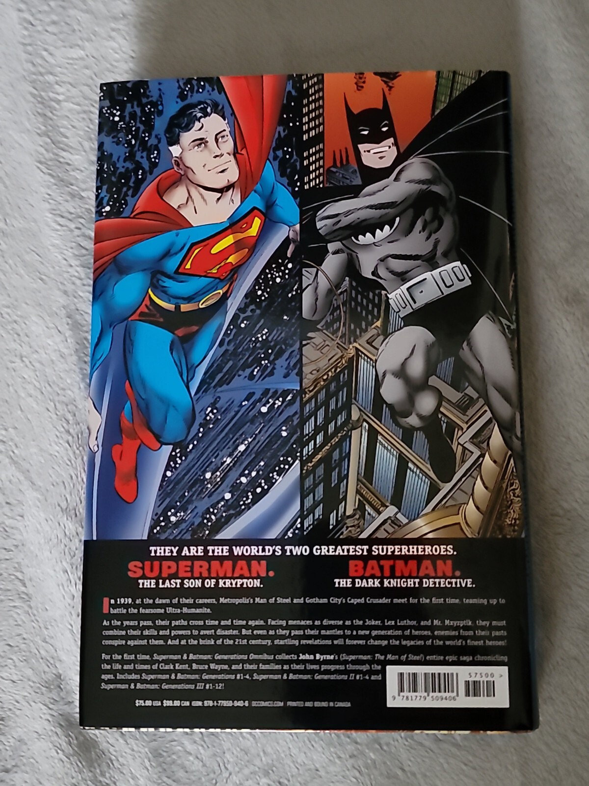 Superman and Batman: Generations Omnibus by John Byrne (2021, Hardcover ...