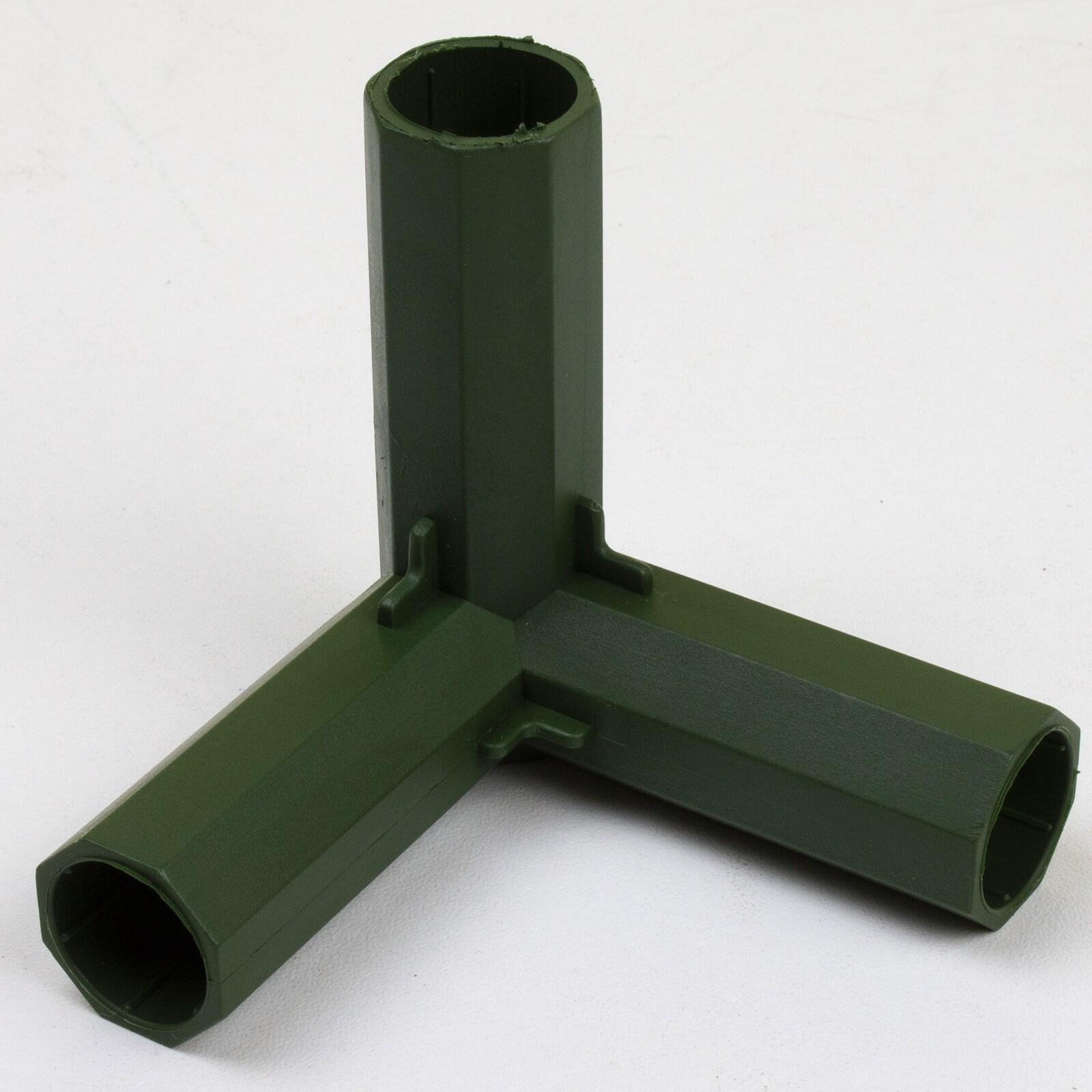 PLASTIC STRUCTURE CONNECTORS METAL POLE JOINERS JOINTS GREEN HOUSE COLD ...