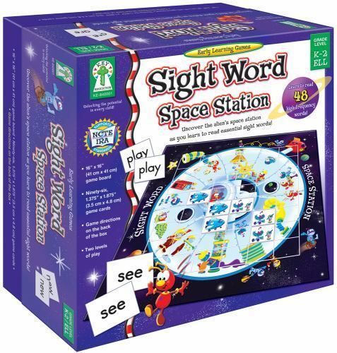 Sight Word Space Station : Uncover the Alien’S Space Station As You ...