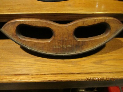 Double handle Heller Curved Wood Working Rasp V-4 with hores logo ...