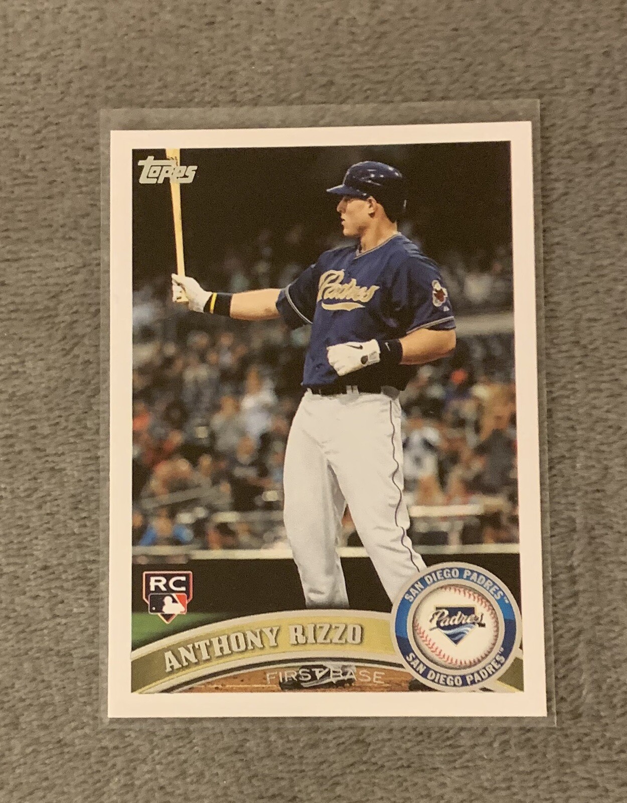 2011 Topps Update Anthony Rizzo Rookie Card RC Chicago Cubs Mint ...