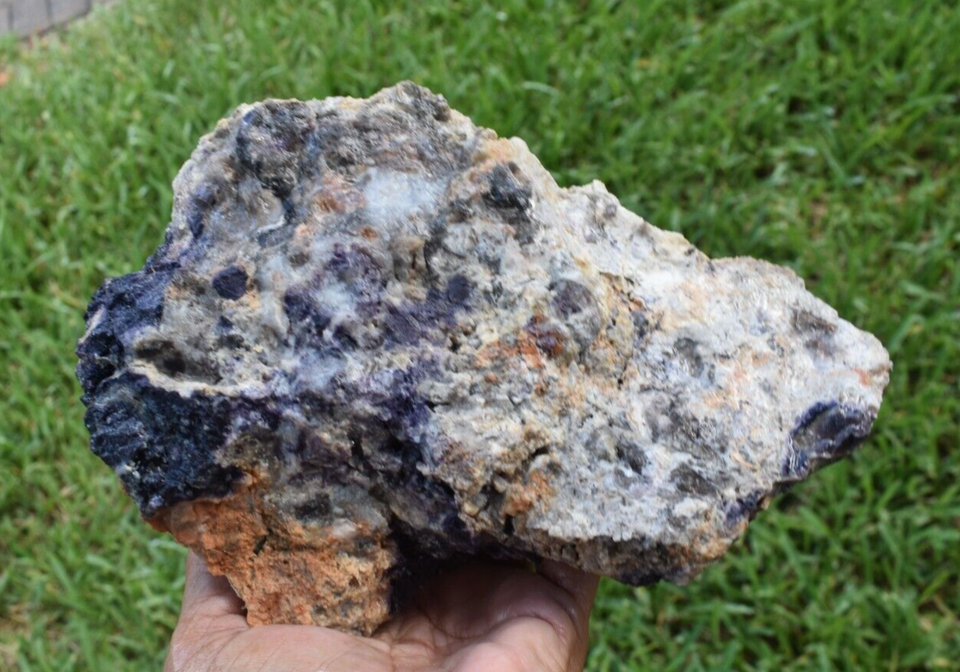 3.22 LB PURPLE TIFFANY STONE ROUGH, OPALIZED FLUORITE Utah (PPP) | eBay UK