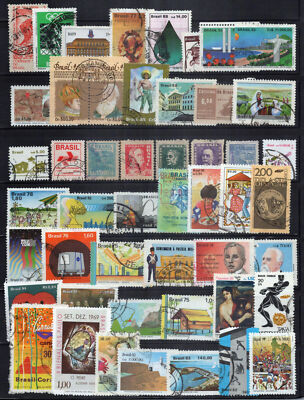 Brazil Stamp Collection Used Communications Architecture ZAYIX ...