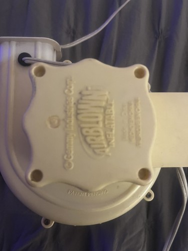 Gemmy OEM Replacement Inflatable YEF-60A Fan with Base & Lights Indoor ...