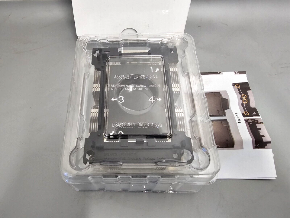 LOT OF 2 Supermicro 1U Passive CPU Heat Sink Socket LGA3647-0 (SNK ...