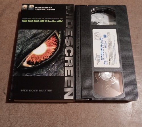 GODZILLA WIDESCREEN VHS 1998 | eBay