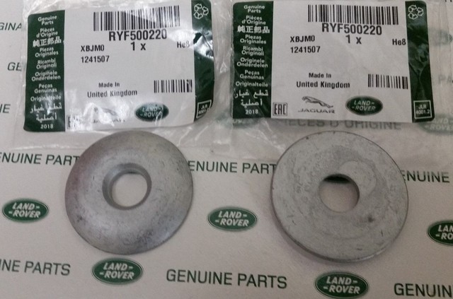 Genuine Land Rover Shock Absorber Outer Retaining Washer X2 RYF500220 ...