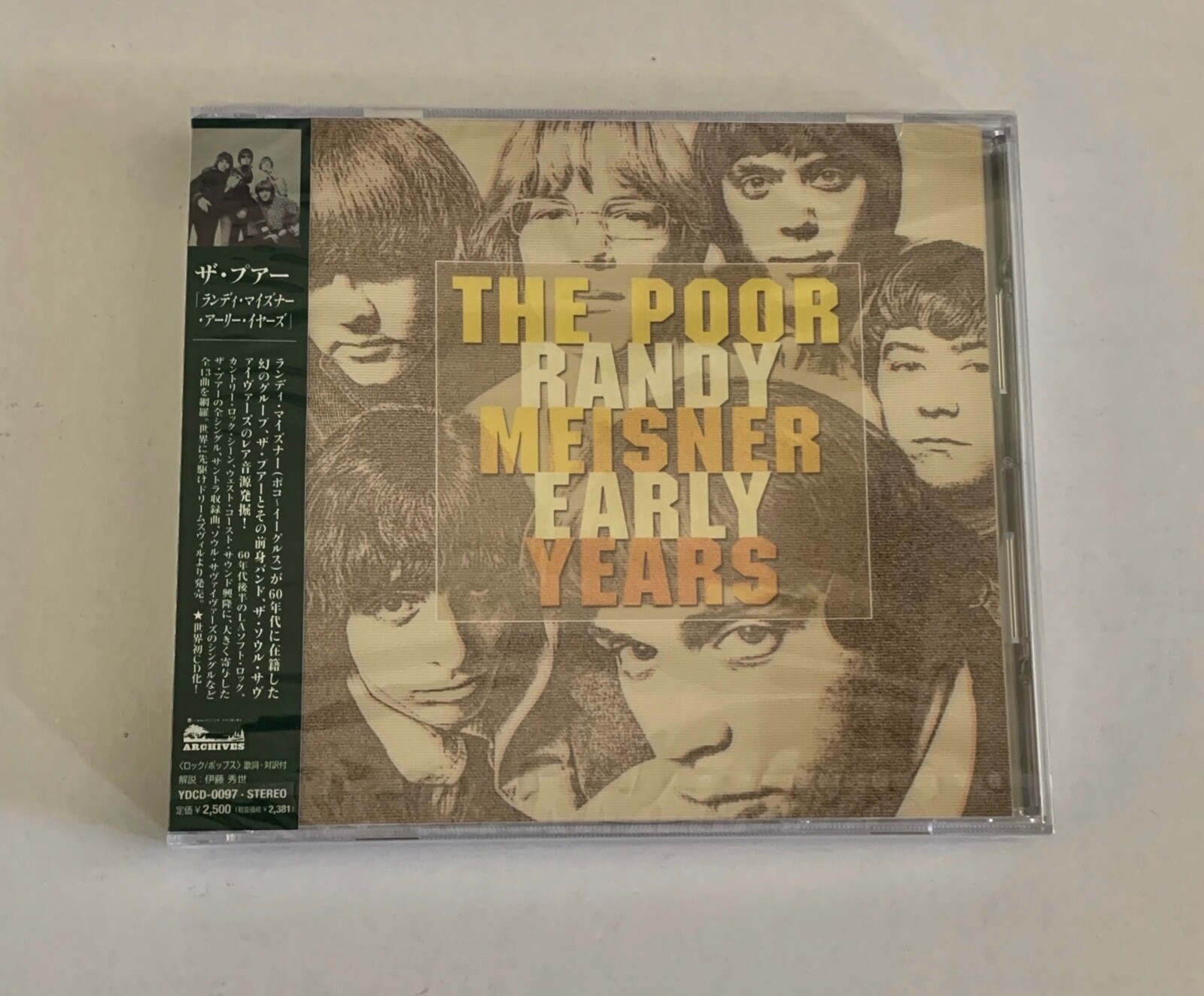 RANDY MEISNER/THE POOR "EARLY YEARS" ULTRA-RARE 2003 ORIGINAL JAPANESE ...