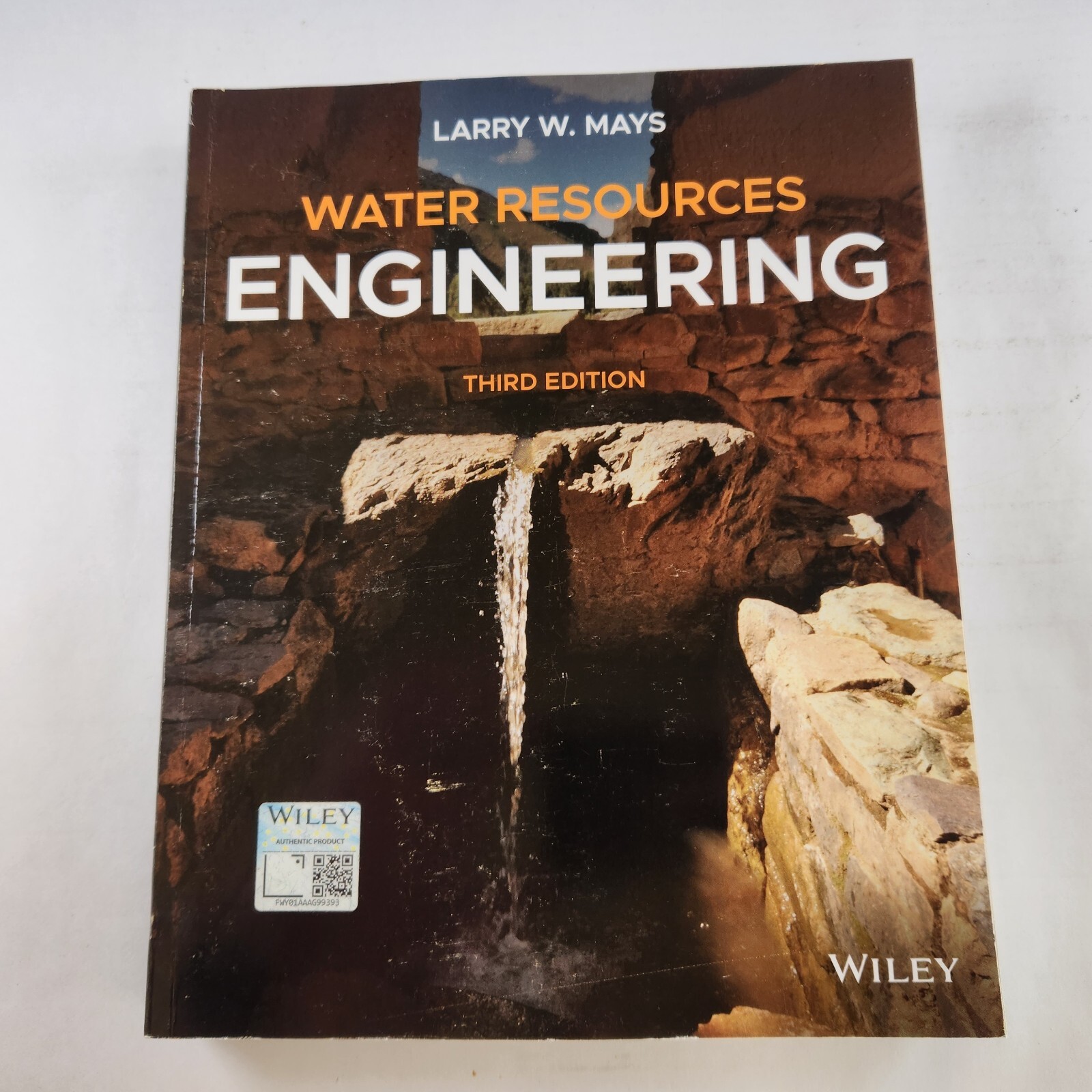 Water Resources Engineering 3rd ED Paperback Book by Larry W. Mays | eBay