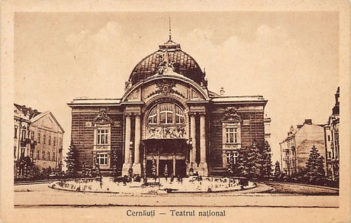 Ukraine - CHERNIVTSI Cernauti - Teatrul national - Publ. unknown | eBay