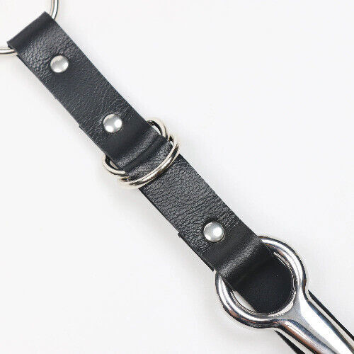 BDSM-Toys-Adjustable-Size-Leather-Collar-Neck-Bondage-Anal-Hook-Butt ...