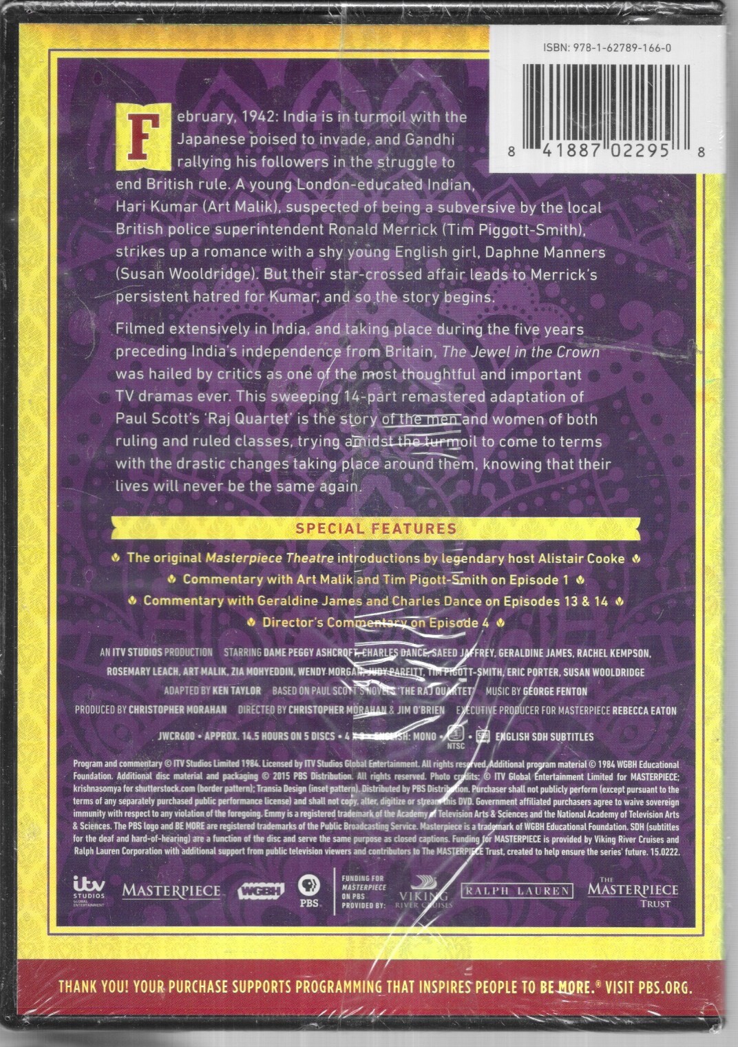 The Jewel in the Crown (DVD) for sale online | eBay