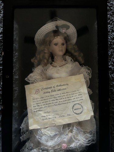 Ashley Belle Collection Genuine Porcelain Doll Eva Rare With Stand ...