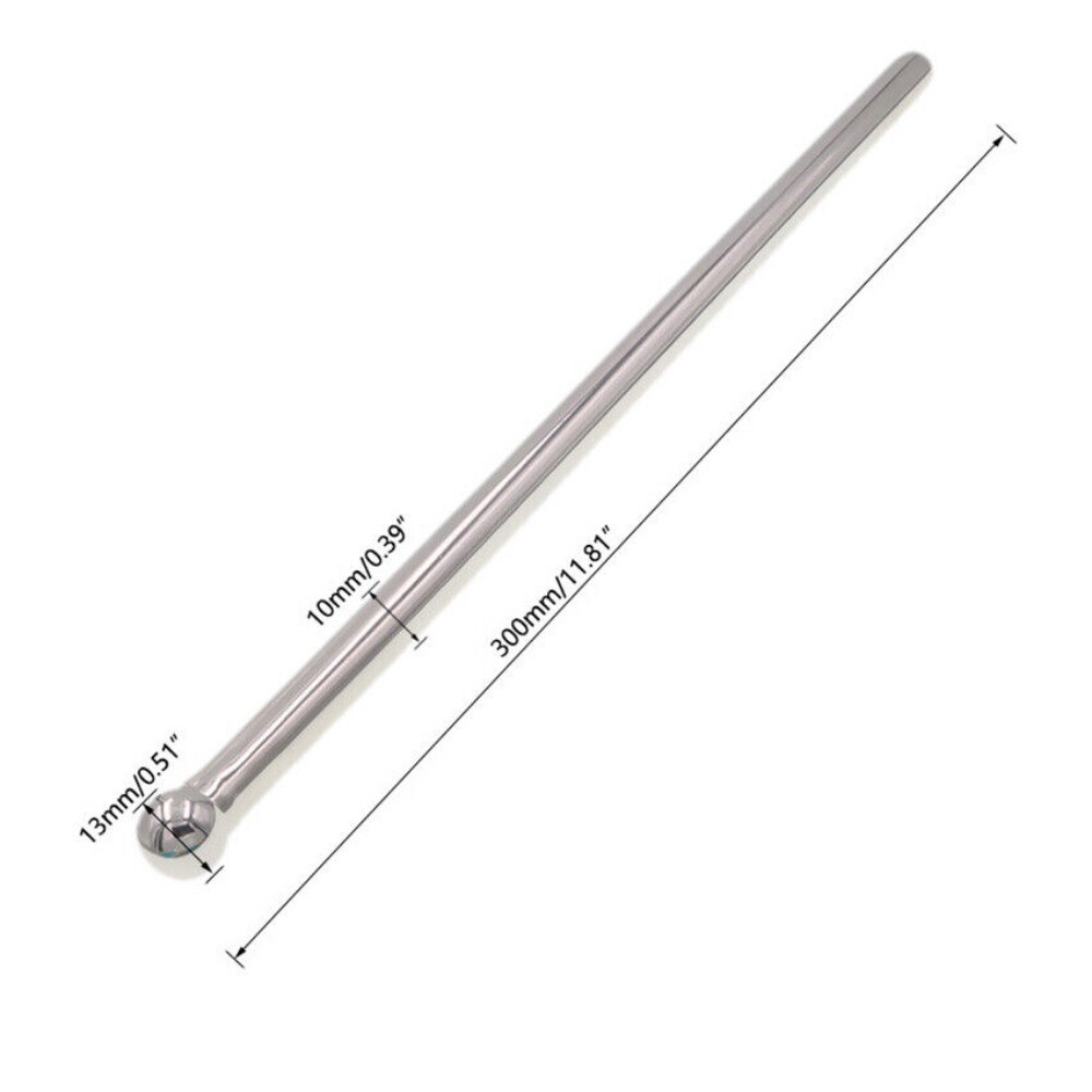 Stainless Steel Urethral Penis Plug Sound Dilator Metal Penis Stretcher ...