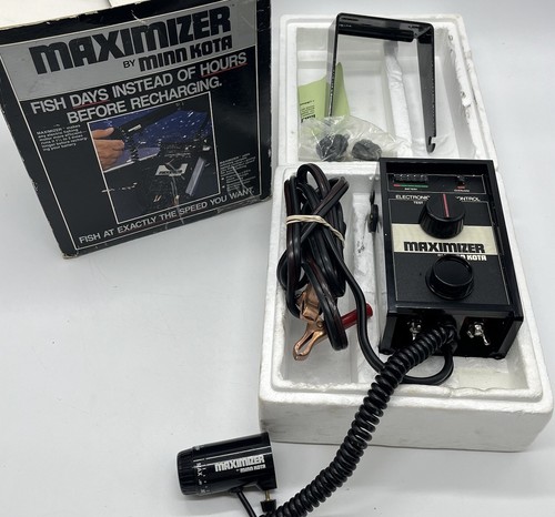 Minn Kota Maximizer Electronic Power Control In Box With Mount And Book ...
