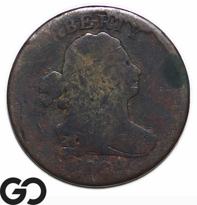 1804 Half Cent, Draped Bust, Cross-4 W/Stems | eBay