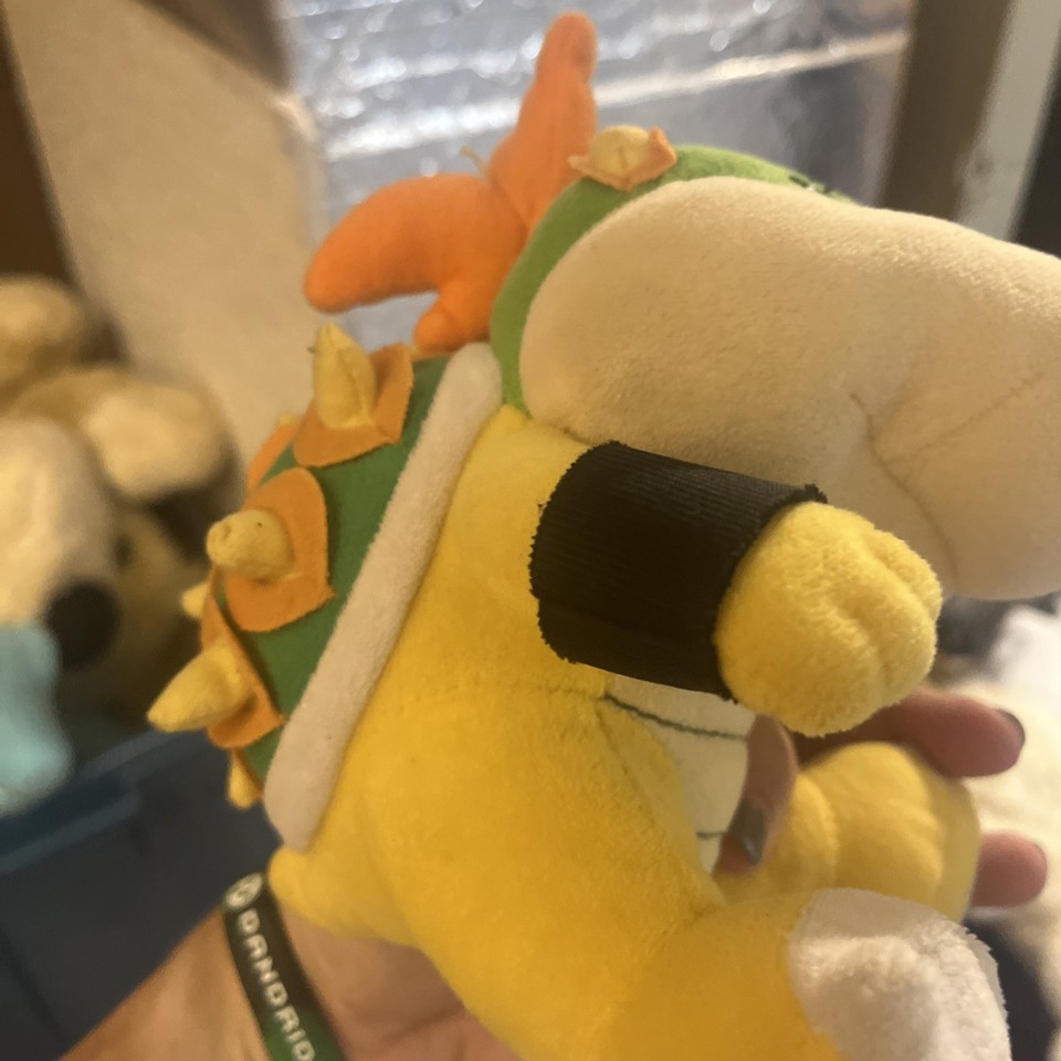 Bowser Jr. Koopa Baby Super Mario SUGO Nintendo 6" Plush Toy Retro RARE ...