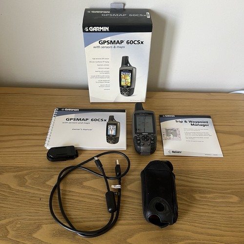 Garmin GPSMAP 60CSx Handheld GPS With Accessories Tested And Working | eBay