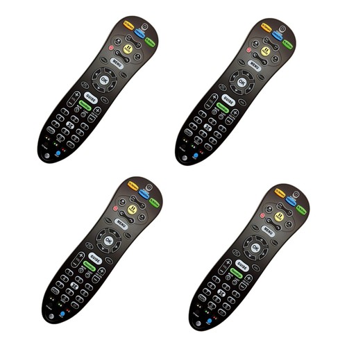 AT&T U-Verse S30 Universal Remote Control 4 Pack Blue Back Light (S30 ...