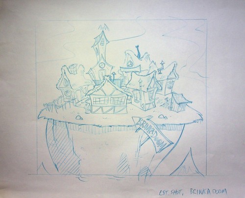 Beetlejuice 1989 Production Chris LaBonte Hand Drawn Key Background ...