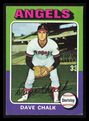 Dave Chalk 1975 Topps #64 California Angels | eBay