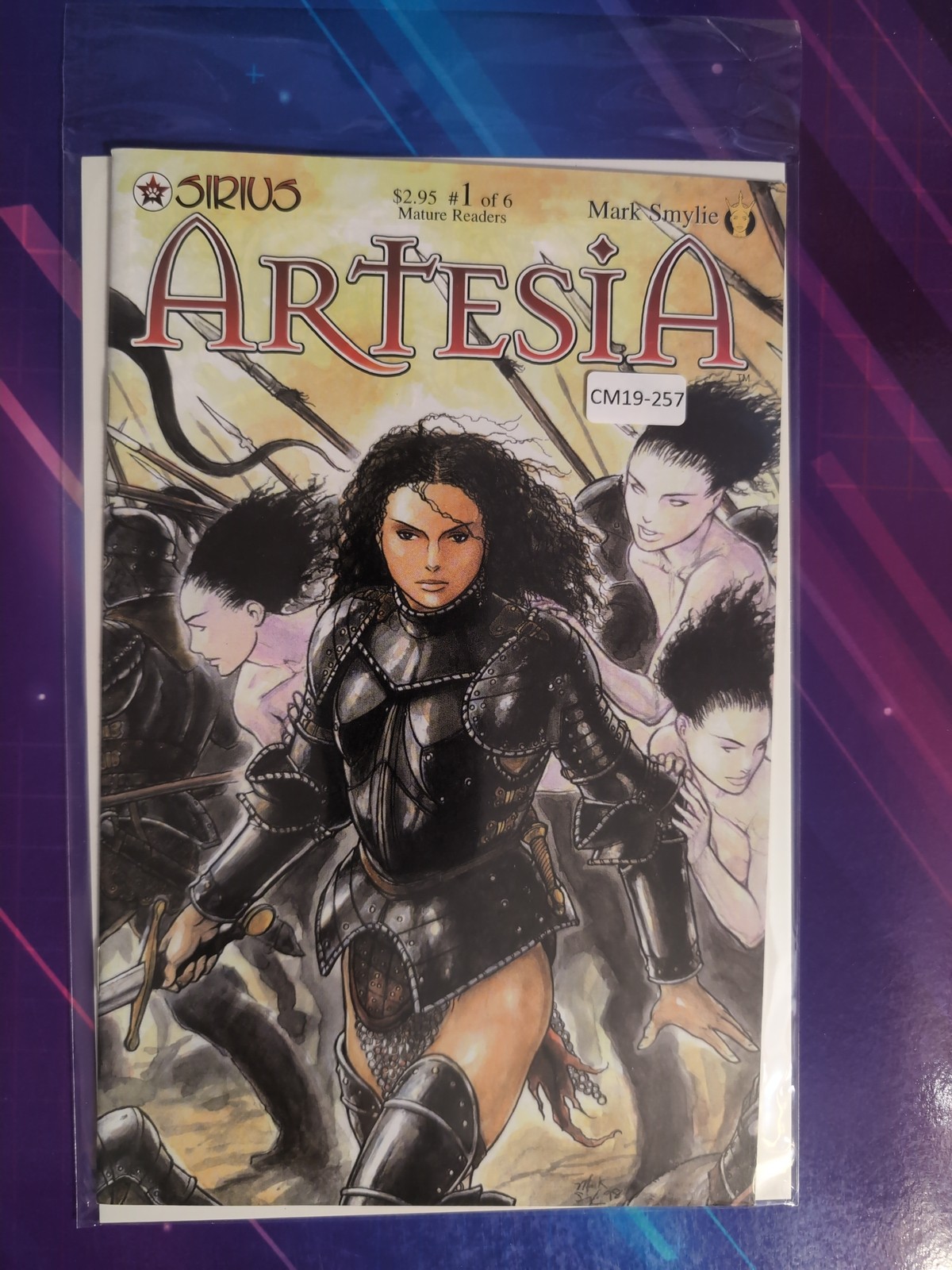 ARTESIA #1 HIGH GRADE SIRIUS ENTERTAINMENT COMIC BOOK CM19-257 | eBay