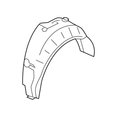 Genuine OEM Quarter Panel Splash Shield for BMW 51717260294 | eBay