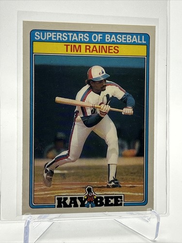 1987 Topps Kay-bee Tim Raines Baseball Card #25 Mint FREE SHIPPING | eBay