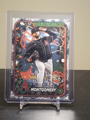 2024 Topps Holiday - JORDAN MONTGOMERY - Christmas Tree Parallel - # ...