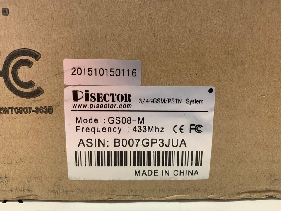 PISECTOR GS08-M GSM Cellular Wireless Alarm System | eBay