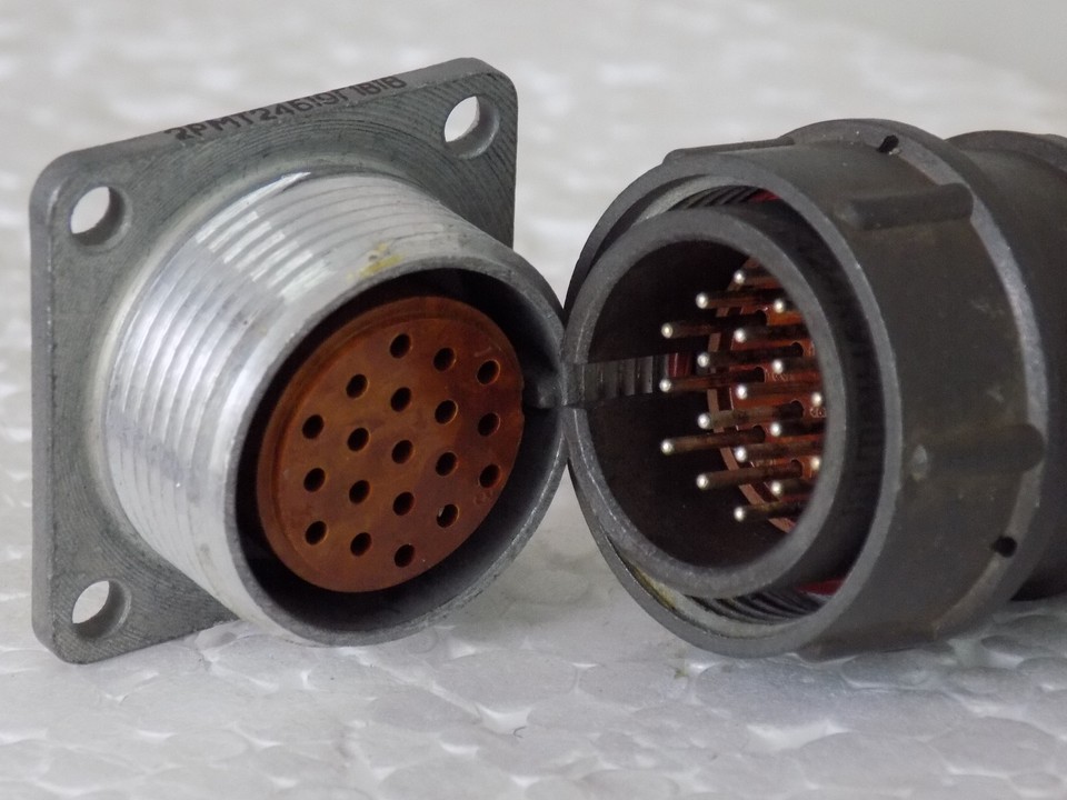 2RM24KUN 19 Pin USSR Military Grade Connector , Male + Female Set | eBay