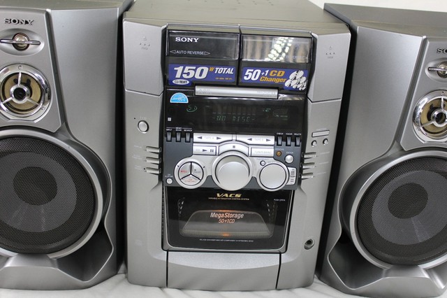 Sony HCD M100 50 Plus 1 CD Changer Compact Hi-fi Stereo System for sale ...