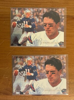 Lot Of 2- 1995 Flair Preview Drew Bledsoe #20 New England Patriots | eBay