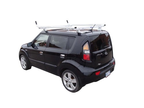 KIA Soul Base Model Aluminum Ladder Rack for KIA SOUL | White | Rust ...