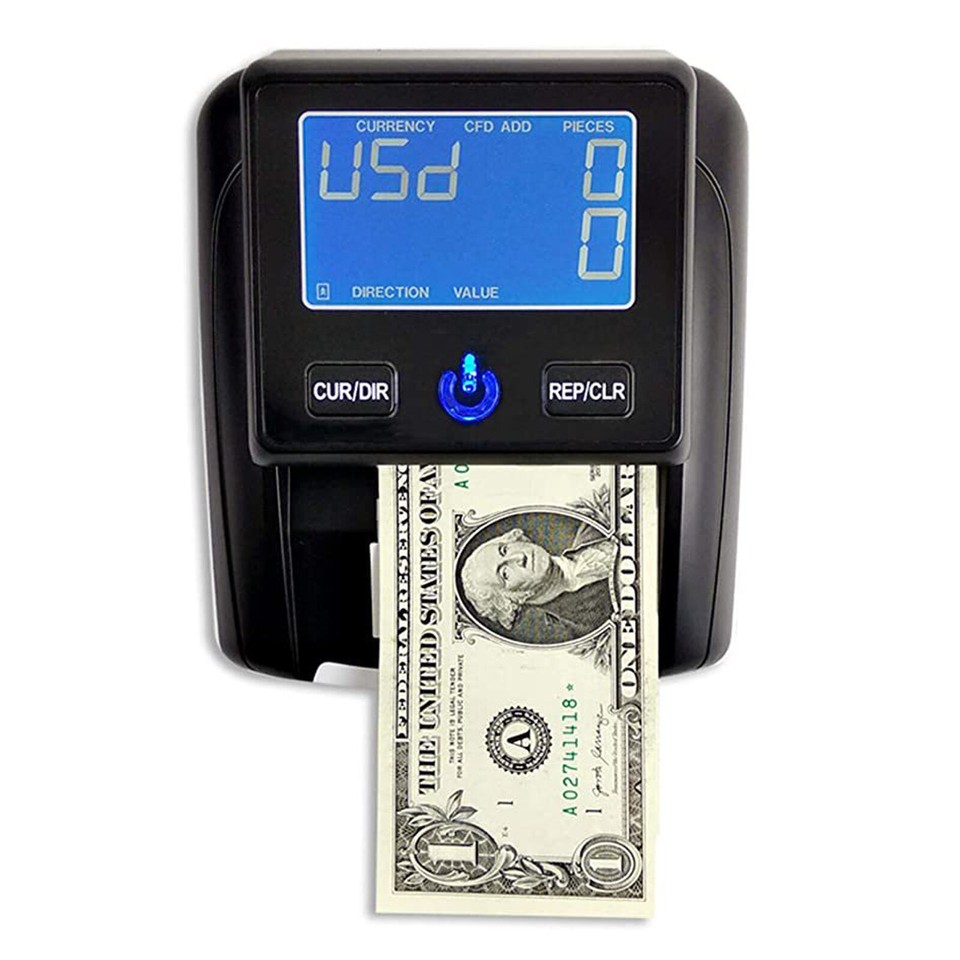 Counterfeit Bill Money Detector Fake Currency Detection Machine Test ...