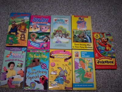 KIDS VHS LOT: 9 different tapes | eBay