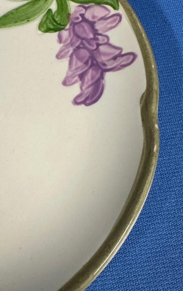 6 Vintage 1950s Franciscan POPPY 6-1/4” Earthenware Bread Plates Lot B ...