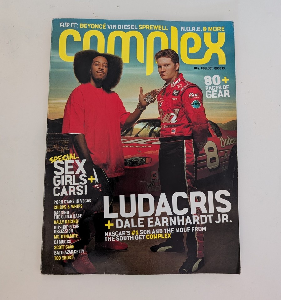 Complex Magazine April/May 2003 Beyonce Cover + Ludacris Dale Earnhardt ...