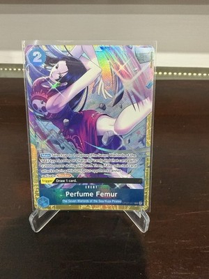 One Piece Card Game- Perfume Femur Op07-057 Alt Art English Mint | eBay