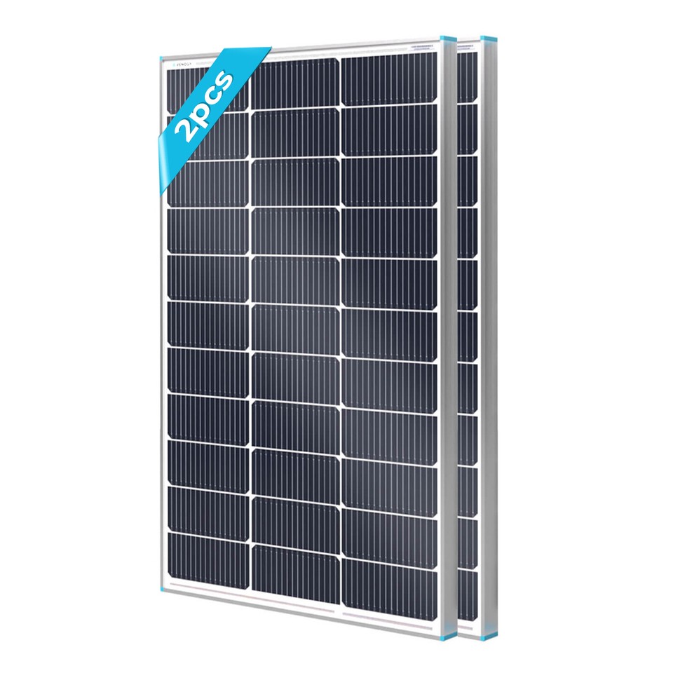 Renogy 30W 50W 100W 175W 200W 320W 640W Solar Panel 12V Mono Off Grid ...