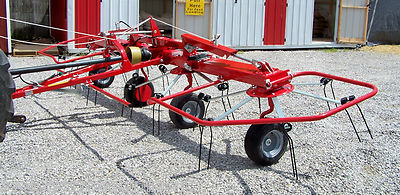 New Enorossi G4V520-17 ft Hyd. Fold Hay Tedder FREE 1000 MILE DELIVERY ...